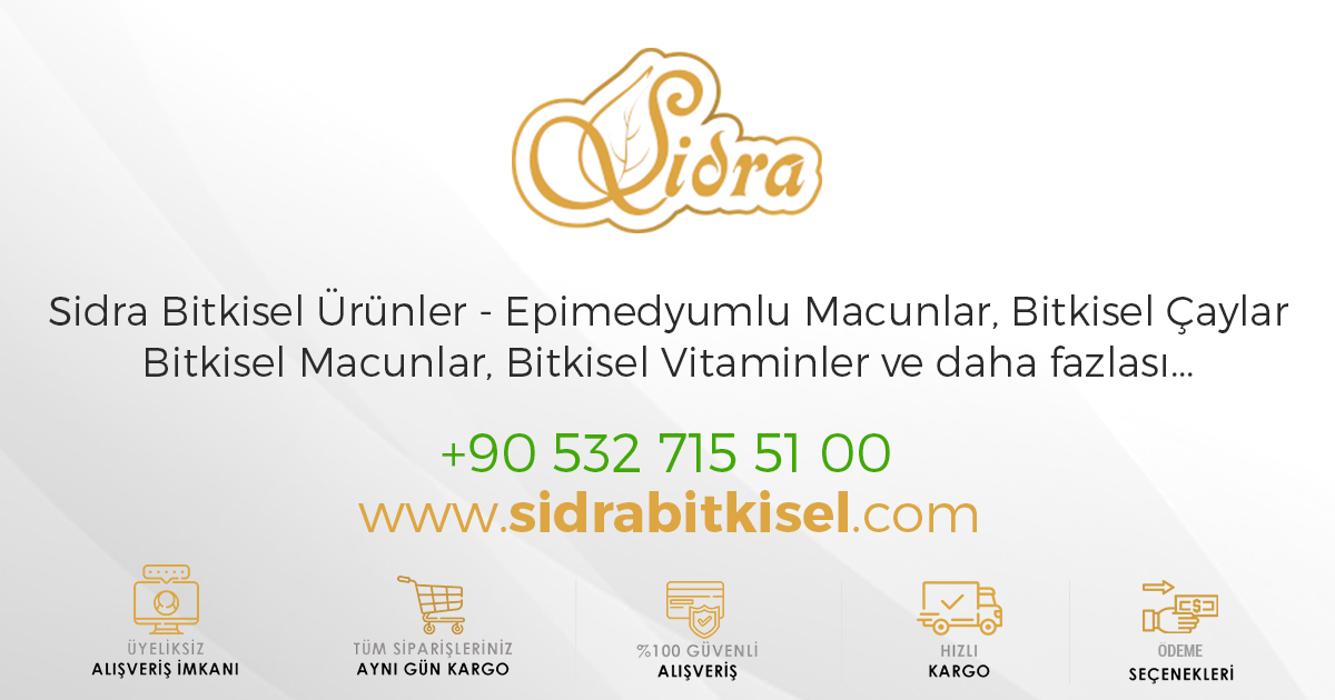 Mağaza - Sidra Bitkisel Ürünler